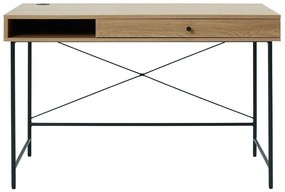 Designový psací stůl Lakshmana 120 cm přírodní dub