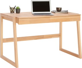 XXXLutz PSACÍ STŮL, jádrový buk, 120/65/75 cm Linea Natura - Kancelářské stoly - 002748008101