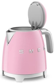 Růžová rychlovarná konvice z nerezové oceli 800 ml Retro Style – SMEG
