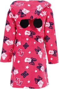 Dětský / dívčí coral fleece župan s kapucí Minnie Mouse - Disney, EU 104 Růžová