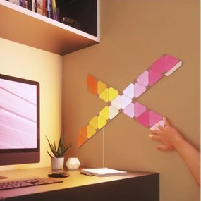 Nanoleaf NL48-1001TW-10PK - SADA 10x LED RGB Stmívatelný panel TRIANGLES LED/0,5