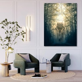 Gario Obraz na plátně Procházka s vlkem - Alex Griffith Rozměry: 40 x 60 cm