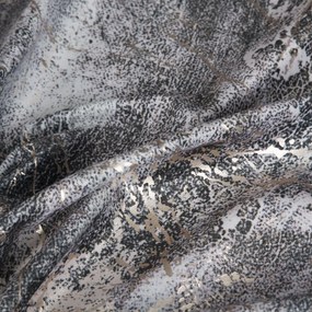 ZATEMŇOVACÍ ZÁVĚS NA KROUŽCÍCH ESTER 140X250 CM VZOROVANÁ