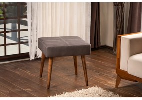 Atelier del Sofa Taburet Urga - Anthracite, Antracitová