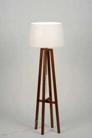 Stojací designová lampa Paola Bianco and Brown