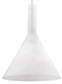 Závěsné svítidlo Ideal Lux Cocktail SP1 small bianco 074337 bílé 20cm
