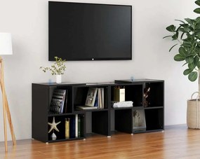 vidaXL TV skříňka 104 x 30 x 52 cm dřevotříska [808357] Barva: Černá