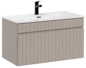 Koupelnová skříňka s umyvadlem ICONIC Cashmere U80/1 | 80 cm