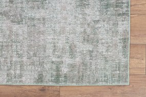 Conceptum Hypnose Kusový koberec Dorian Chenille - Green AL 204, Vícebarevná