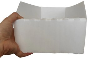 usporadejto.cz Úložný box, plastový bílý 20x50x16cm - do spíže i do skříně KARTONPLAST