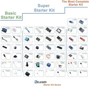 Elegoo UNO R3 Basic Starter Kit Vícebarevná