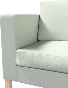 Potah na pohovku IKEA  Karlanda rozkládací, krátký barva modrá látka pletený vzor