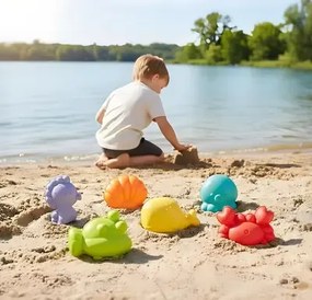 GOKI Sada na písek 6 ks / Hračky na písek / eko plast