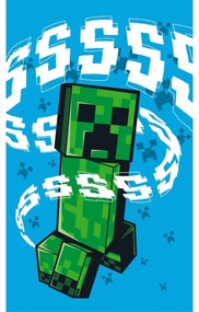 Carbotex Dětský ručník Minecraft Creeper Explode, 30 x 50 cm