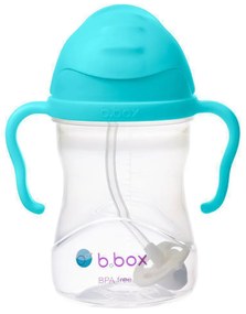 B.box Hrneček s brčkem 240 ml Aqua