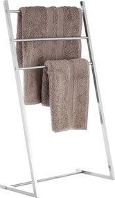 Kovový stojan na ručníky ve stříbrné barvě Dara – Premier Housewares