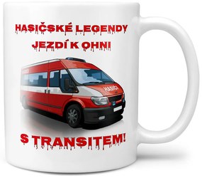 Hrnek Hasičské legendy – Transit (Náplň hrníčku: Žádná)