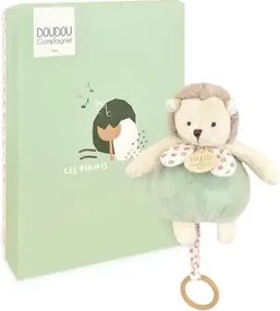 Doudou Plyšový ježek hrající melodii 20 cm / od 0 měsíců