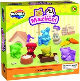 MODELO Modelína Mazlíčci / sada s tvořítky