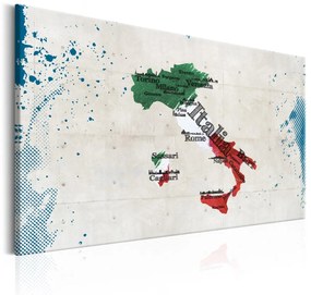 Obraz - Map: Italy