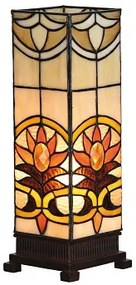 Stolní lampa Tiffany ORANGE SUN Clayre &amp; Eef 5LL-5779