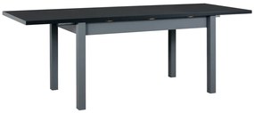 Jídelní stůl Mitchell 1 XL (černá + grafit) (pro 6 až 8 osob). 1040814