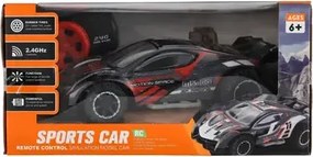 TEDDIES RC auto sportovní šedo-červené / 2,4 GHz / 20 cm / od 6 let