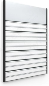 ACCEPT Dveřní tabulka ACS 187 x 250 mm - stříbrná tabulka