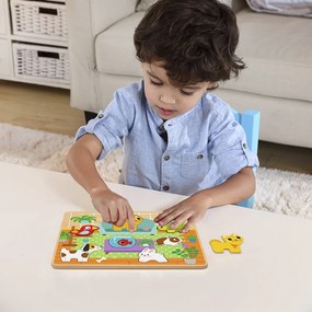 2Kids Toys Vkládací puzzle Mazlíčci