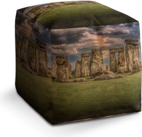 Sablio Taburet Cube Stonehenge - 60x60x60 cm