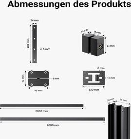 Studiové příslušenství Walimex pro – 2 × 2,6 m, 4 × 2 m (1023608)