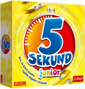 TREFL HRA 5 Sekund Junior kvízová s časoměřičem CZ *SPOLEČENSKÉ HRY* tr01884