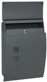 Poštovní schránka RICHTER BK931.G (antracit, černá), Černá matná, RICHTER Černá matná