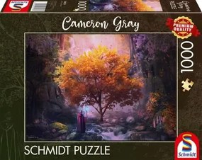 SCHMIDT Puzzle Začarovaný les / 1000 dílků / 69,3 x 49,3 cm