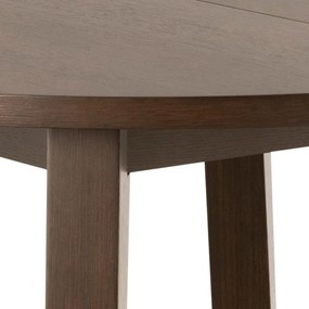 Kulatý jídelní stůl A-Line 120 cm dub kouřový