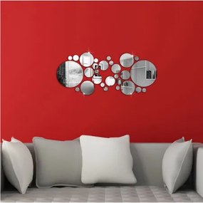 3D nálepky a samolepky zrkadlové, dekoračné nálepky I SENTOP SV000002S- 600x400x3 mm HEU-