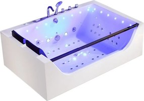 Terra Hydromasážní vířivá vana NIKE 937 180x120 s ohřevem vody