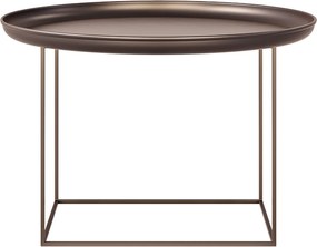 Výprodej Norr 11 designové odkládací stolky Duke Side Table M - bronzová
