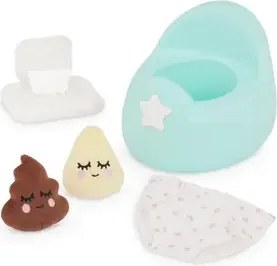 LullaBaby Nočník pro panenky s doplňky / od 2 let