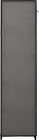vidaXL Skládací skříň 110 x 45 x 175 cm [282423] Barva: krémová