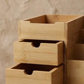 Bambusový organizér s přihrádkami SOLA