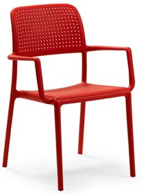 NARDI GARDEN - Židle BORA  červená