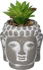Dekorace Succulent III Buddha 17cm