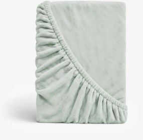 Goldea mikroplyšové elastické prostěradlo deluxe - šalvějové 90 x 200 cm