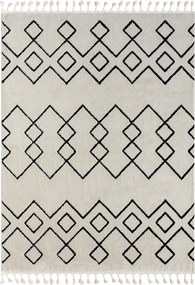 My Flair, Kusový koberec Moroccan Dream weiß, 200x290, černobílá, ložnice