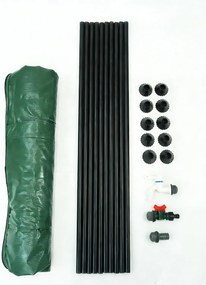 Skládací sud na dešťovou vodu BestBerg BBWT-750 / 750 l / zelená