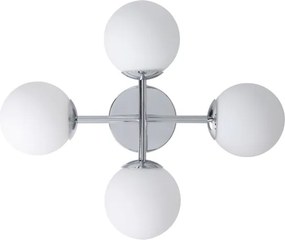 Eglo 902098 - LED Koup. přisazený lustr CASTROVIDO 4xG9/4,2W/230V IP44 chrom