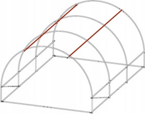 TRENDIE Fóliovník 3x4,5m zelený PREMIUM