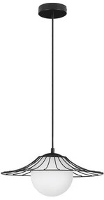 Nova Luce Závěsné svítidlo FLY, E27 1x12W Barva: Černá