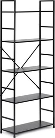 Regál LOFT 58,5 cm černý